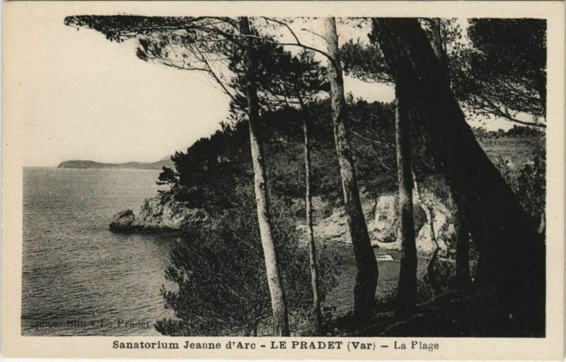 Le Pradet Sanatorium Jeanne d'Arc - La Plage au Pradet - Cartorum