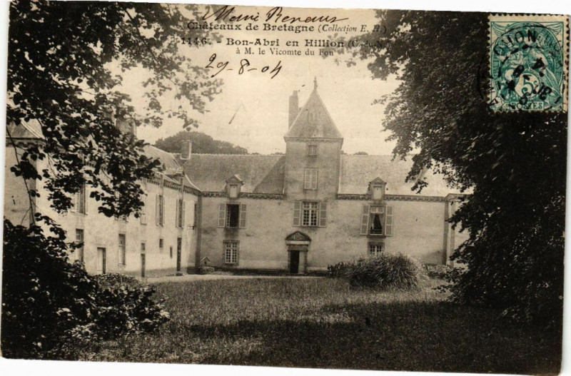 Chateaux de Bretagne - Bon Abri en Hillion à Hillion - Cartorum