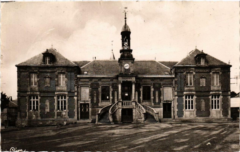 Liart Hotel de Ville, Ecole des Garcons à Liart - Cartorum